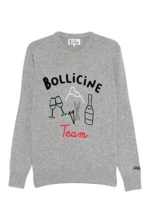 MC2 SAINT BARTH Crew-neck Sweater - Grey