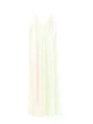 Khaite Taja Strap Maxi Dress - Yellow