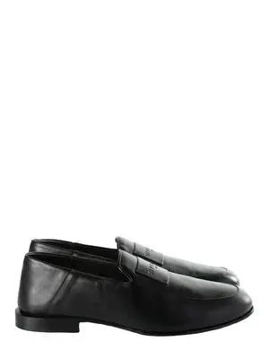 Givenchy Logo-appliqué Leather Loafers - Black