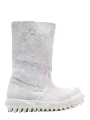 424 Miner Biker Boots - Grey