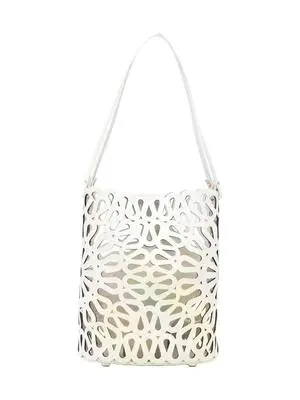 Simkhai Mccall Laser-cut Bucket Bag - White
