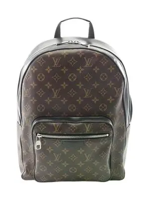 LOUIS VUITTON 2019 Monogram Macassar Josh Backpack - Brown