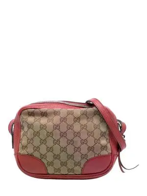 Gucci Gg Canvas Bree Crossbody Bag - Brown