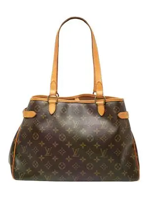 LOUIS VUITTON 2005 Monogram Batignolles Horizontal Tote Bag - Brown