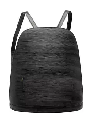 LOUIS VUITTON 1996 Epi Gobelins Backpack - Black