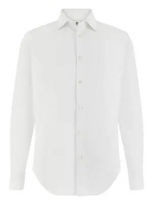 Boggi Milano Slim Fit Tokyo-collar Shirt - White