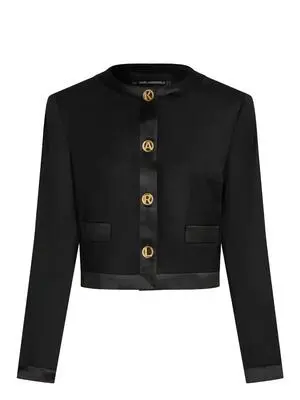KARL LAGERFELD Button-fastening Jacket