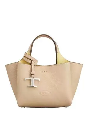 TOD'S Pendant Top-handle Mini Bag - Neutrals