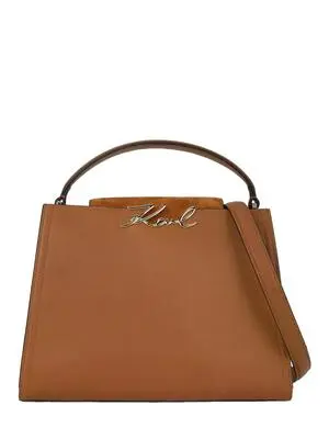 Karl Lagerfeld K/signature Tote Bag - Brown
