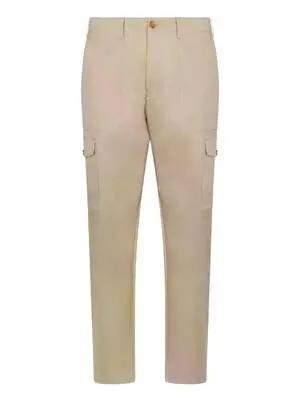 Etro Button-fastening Cargo Trousers - Neutrals
