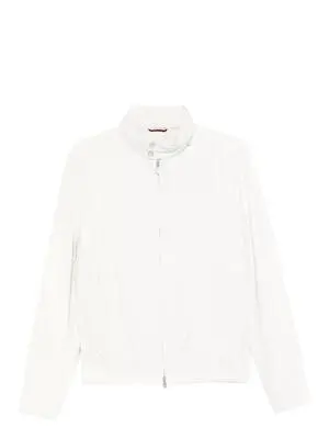 Brunello Cucinelli High-neck Jacket - White