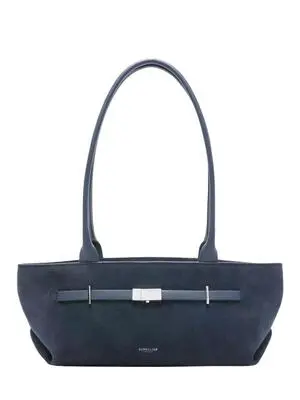DEMELLIER Suede Shoulder Bag - Blue