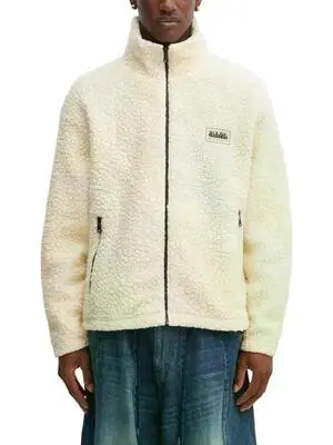 NAPAPIJRI X Martine Rose Zip Logto-patch Sweatshirt - Neutrals