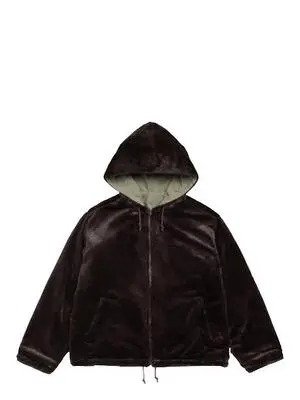 StÜssy Reversible Hooded Jacket - Brown