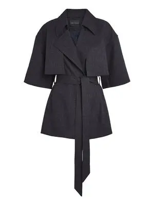 Camilla And Marc Belted Antony Trench Jacket - Navy