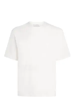 Studio Nicholson Cotton Bric T-shirt - White