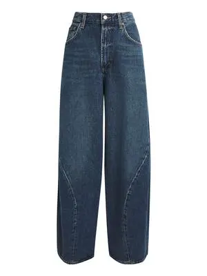 AGOLDE Twist Wide-leg Jeans - Blue