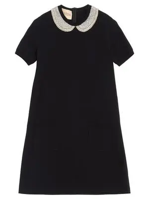 Valentino Garavani Embellished Mini Dress - Black