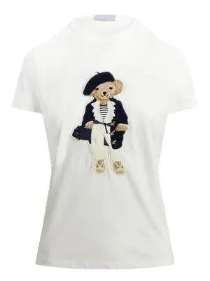 Ralph Lauren Cotton Polo Bear T-shirt - White