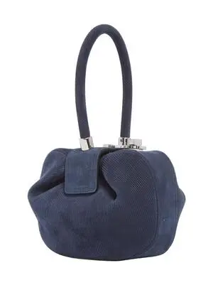 Gabriela Hearst Demi Bag In Suede Corduroy - Electric Navy/cobalt