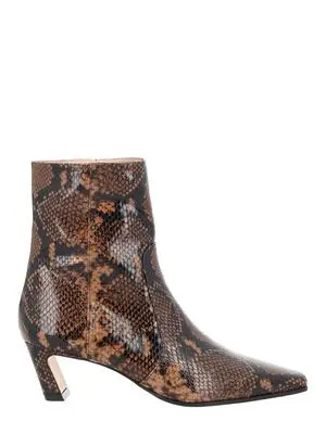 STUART WEITZMAN Stassi Zipper Boot - Brown