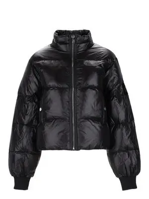 GANNI Short Padded Down Jacket - Black