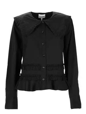 GANNI Shirt - Black