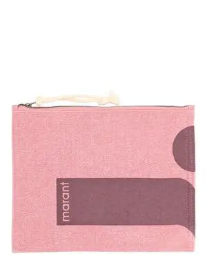 Isabel Marant Netia Clutch Bag - Pink