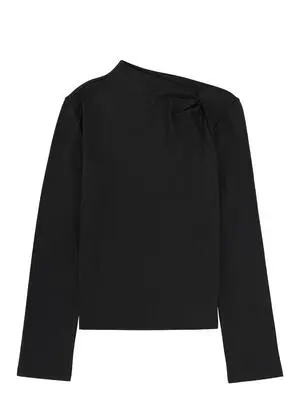 Theory V-neck Top - Black