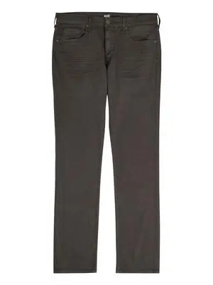 Paige Federal Slim Straight-leg Jeans - Charcoal