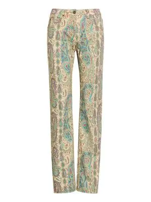 Etro Patterned Straight-leg Jeans - Multicoloured 1