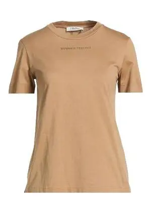 Max Mara Cotton Jersey T-shirt - Beige