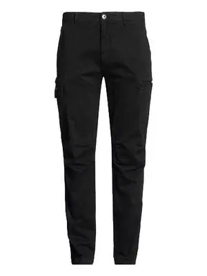 AERONAUTICA MILITARE Cotton-elastane Cargo Pants - Black