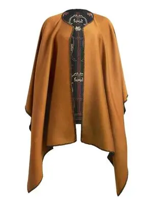 ETRO Patterned Cloth Cape
