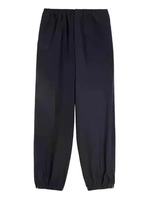 JIL SANDER Elasticated-trim Trousers - Blue