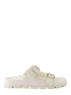 Prada Buckle Strap Sandals - Neutrals