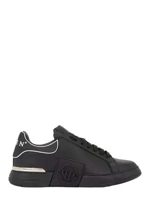 Philipp Plein Signature-detailing Sneakers - Black