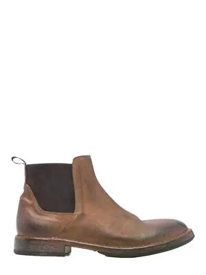 Moma Leather Chelsea Boots - Brown