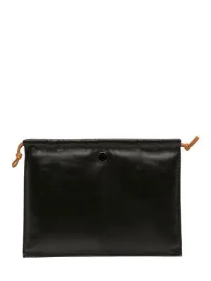 Hermès 2022 Milo Lambskin Pilo Pouch - Black