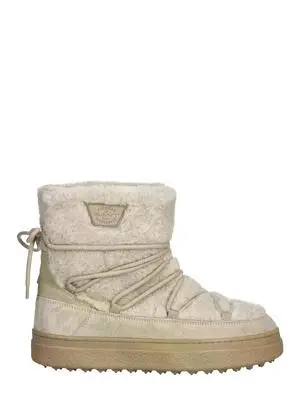 Gant Lace-up Shearling Boots - Neutrals