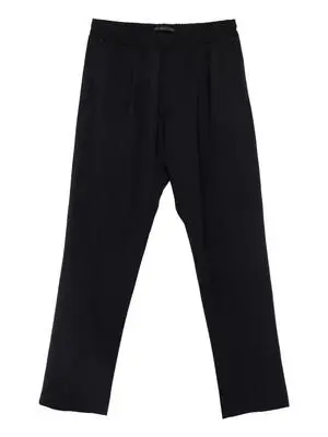 LOW BRAND Tokyo Sport Pleated Trousers - Blue