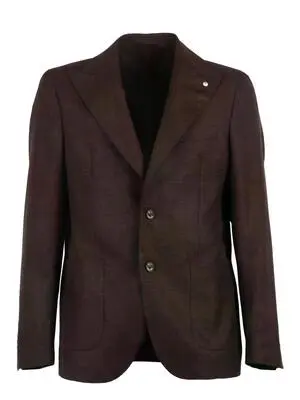 L.B.M. 1911 Button-fastening Blazer - Brown