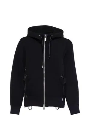 Sacai Zip-up Hoodie - Blue