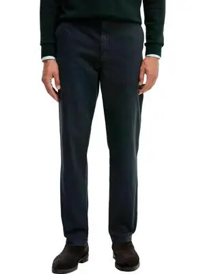 AERONAUTICA MILITARE Patch Straight Trousers - Blue
