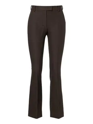 Max Mara Fatina Cropped Straight Pants - Green