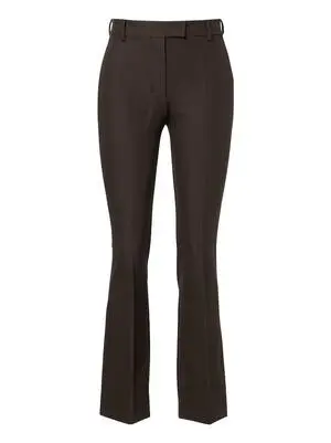 Max Mara S Max Mara Cropped Straight Leg Pants Green