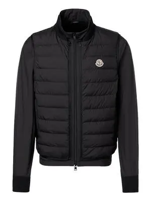 Moncler Verney Down-paneled Jacket - Black