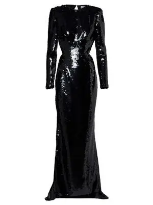 Stella McCartney Sequined Gown - Black