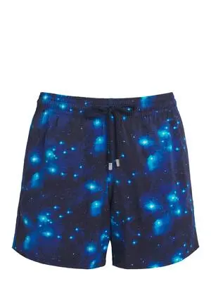 Vilebrequin Printed Moorise Swim Shorts - Blue