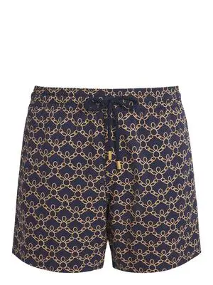 Vilebrequin Printed Moorise Swim Shorts - Blue
